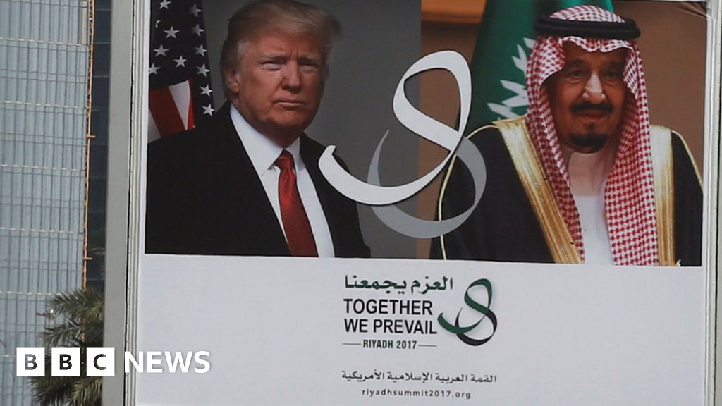 Trump flies into geopolitical minefield - BBC News