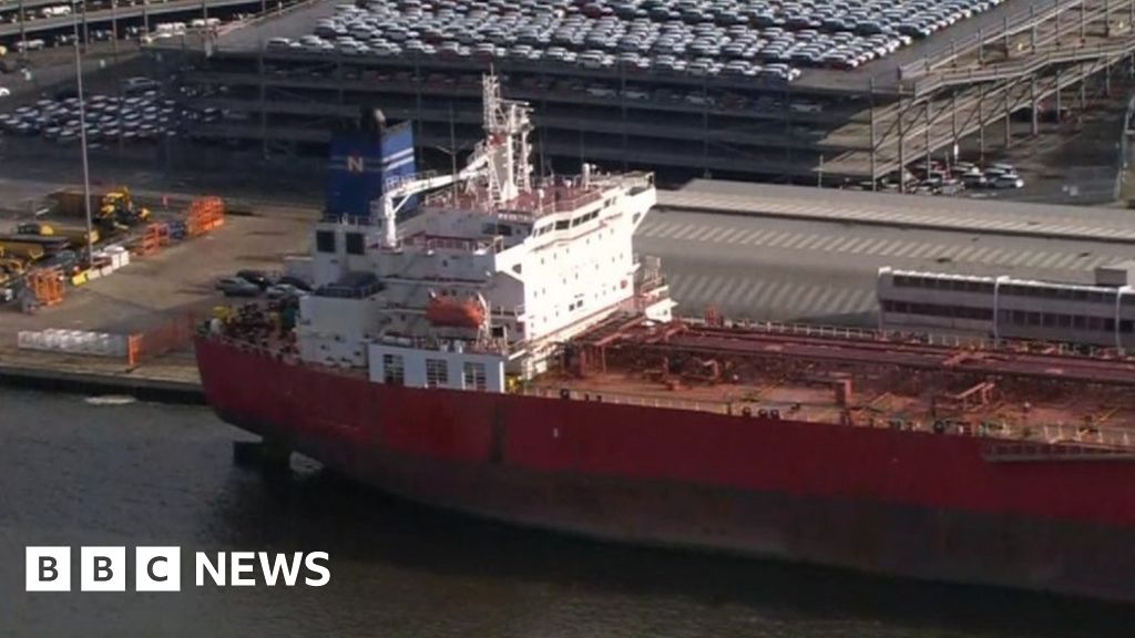 Tanker stowaways: Seven men arrested over ship's ‘hijacking’ - BBC News