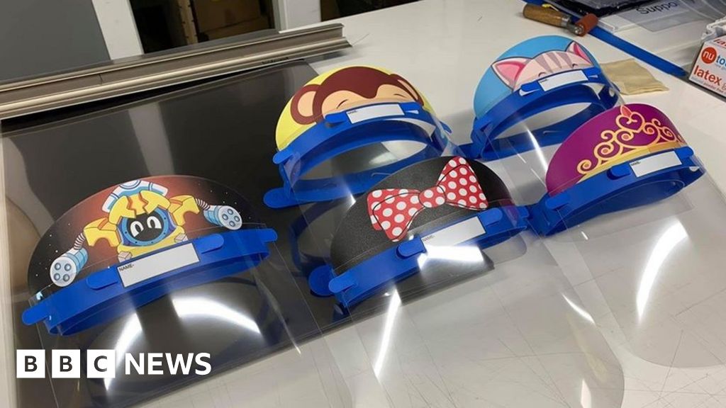 Coronavirus: Brampton firm makes child-friendly visors