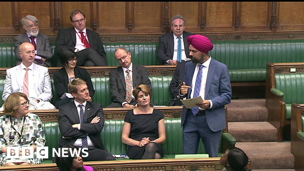 Sikh MP Tan Dhesi: Glass ceiling has been broken - BBC News