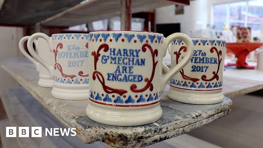 Harry and Meghan mugs produced "within minutes" - BBC News