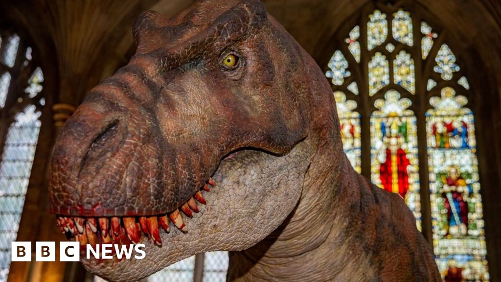 Giant T. rex among dinosaurs roaring into Peterborough for final show ...