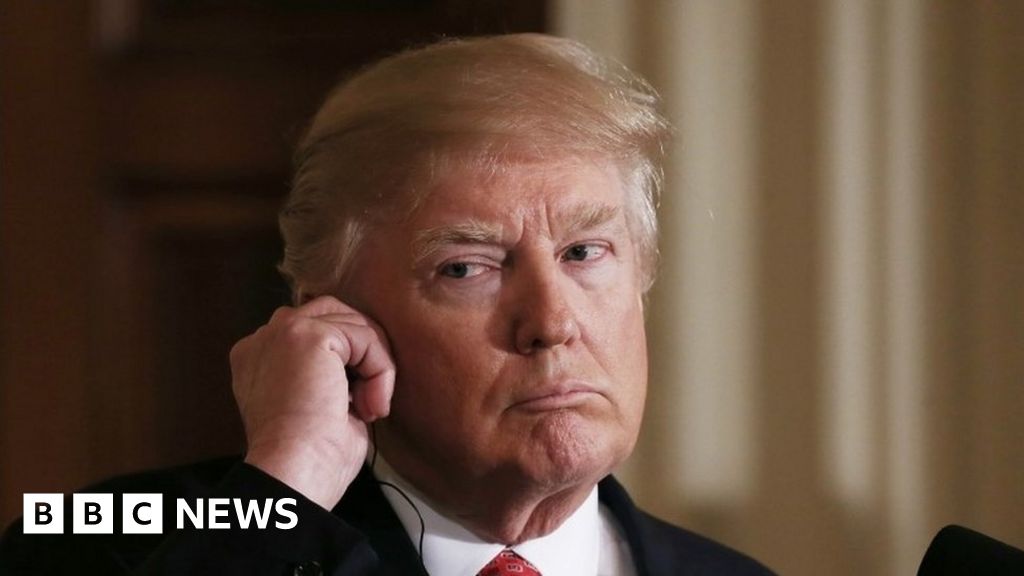 Donald Trump visit: What petitions say about your area - BBC News