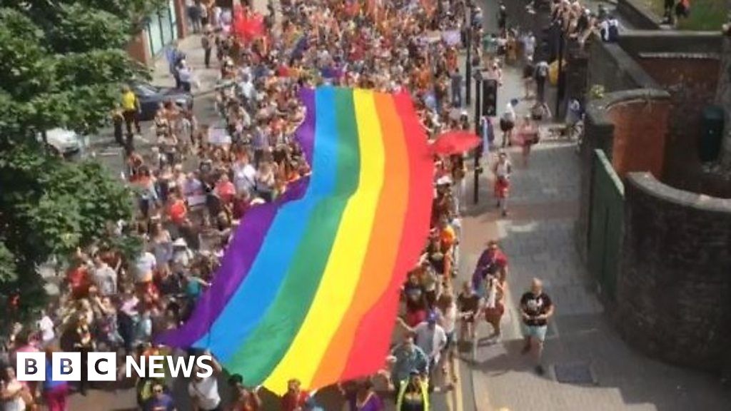 Bristol Pride saw more than ten thousand people parade