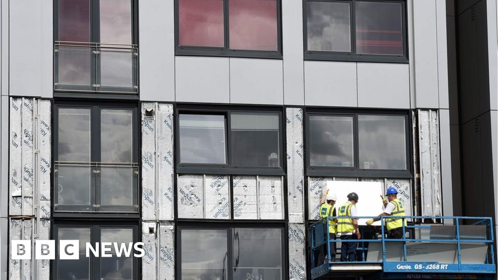 Unsafe cladding remains in most affected council areas - BBC News