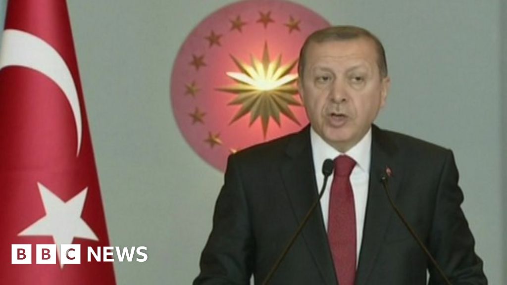 Turkish president: 'We must be united against terrorism' - BBC News