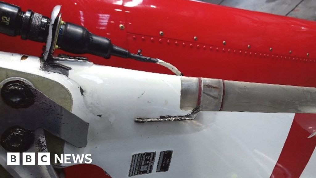 Helicopter parts falling off 'not unsafe' says report