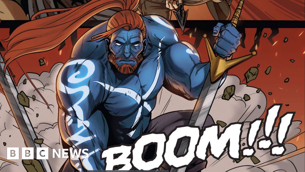 Scottish superhero challenge to Marvel and DC Comics - BBC News Scottish superhero challenge to Marvel and DC Comics - BBC News