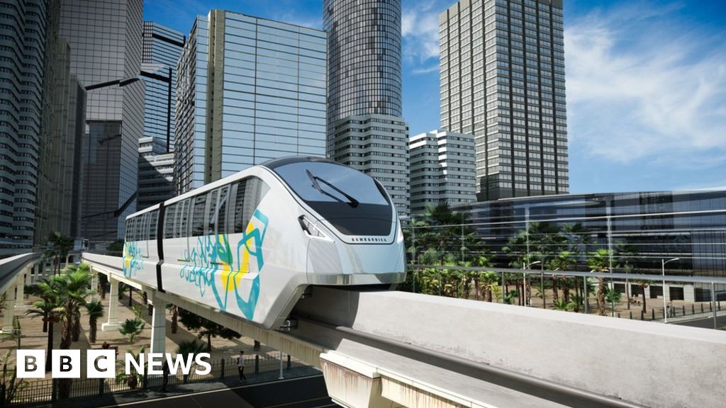 'Futuristic' monorail proposed for Derby - BBC News