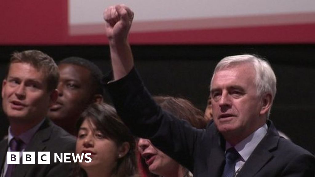 Labour conference closes with Red Flag and Jerusalem - BBC News