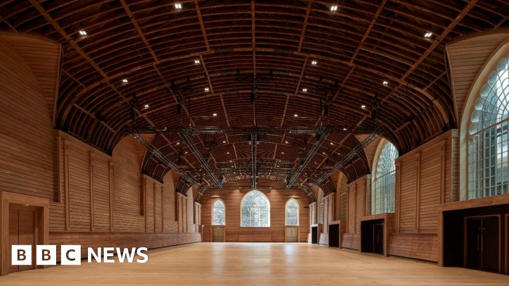 Brighton Dome: Venues reopen after six-year refurbishment - BBC News