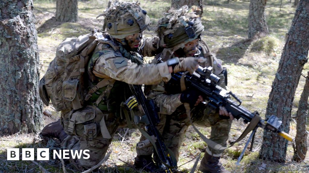 Nato force commitment extended, says defence secretary - BBC News