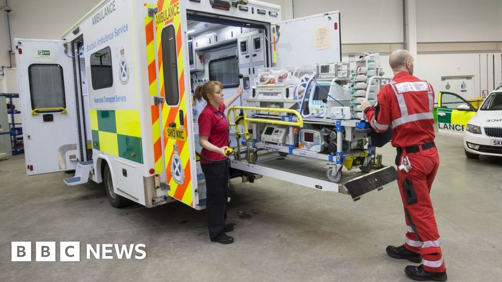 Scheme to create 200 more paramedics in Scotland - BBC News