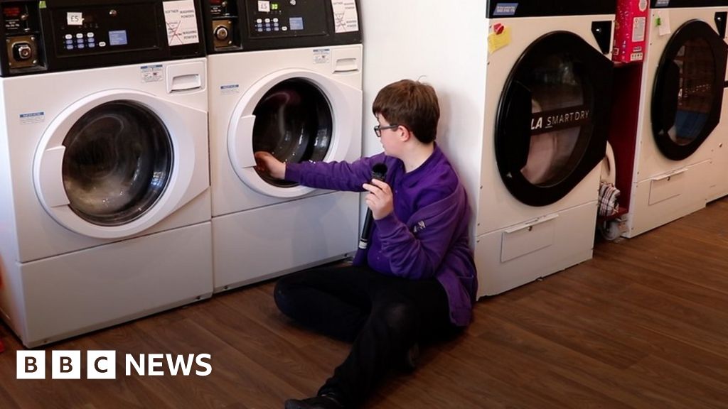 The Middlesbrough boy with a passion for washing machines - BBC News