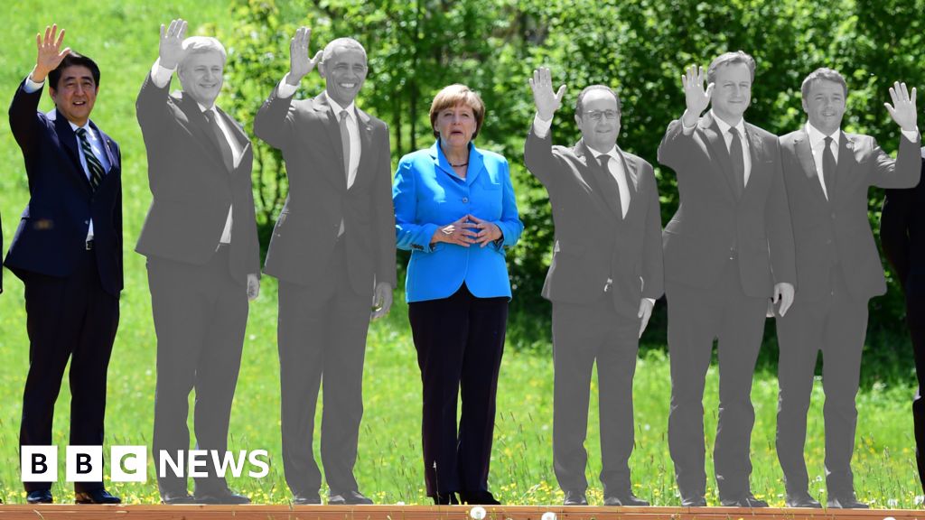 Obama, Hollande, Renzi: G7 leaders are disappearing - BBC News