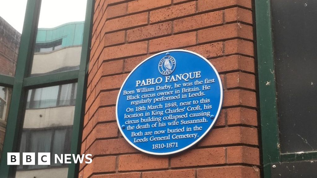 Pablo Fanque: Leeds plaque for first black circus owner - BBC News