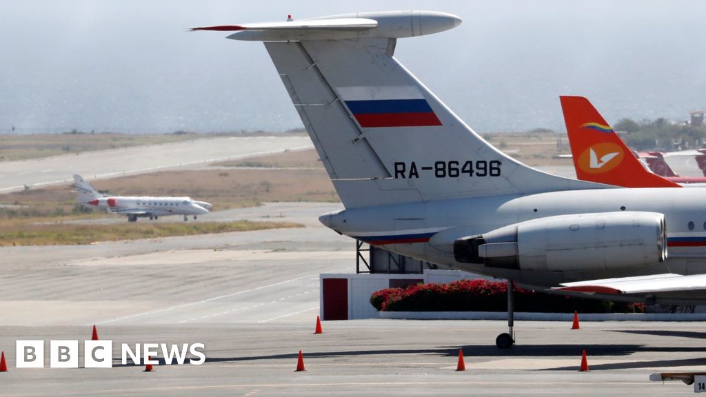 Venezuela crisis: Russian military planes land near Caracas