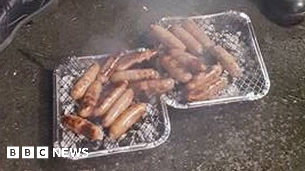 The firefighters' sausages that sparked strong emotions