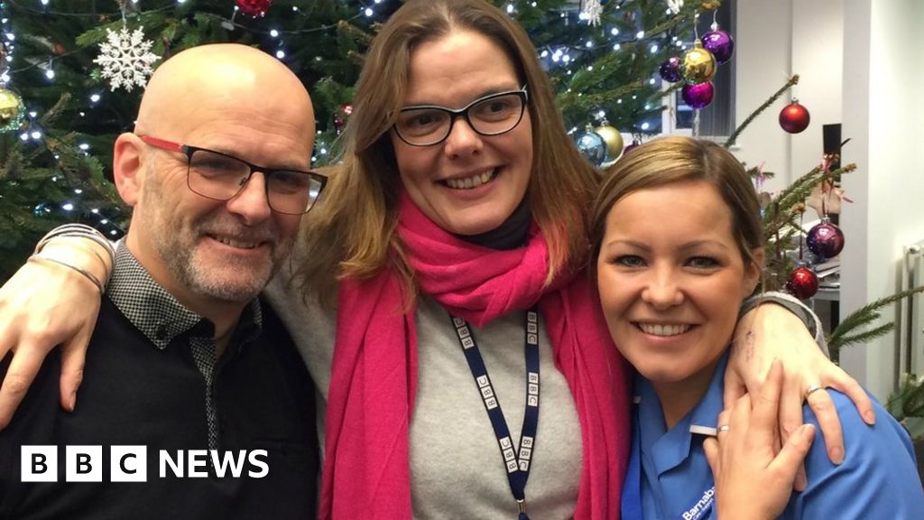 Cardiac arrest newsreader Charlotte Wright reunited with lifesavers ...