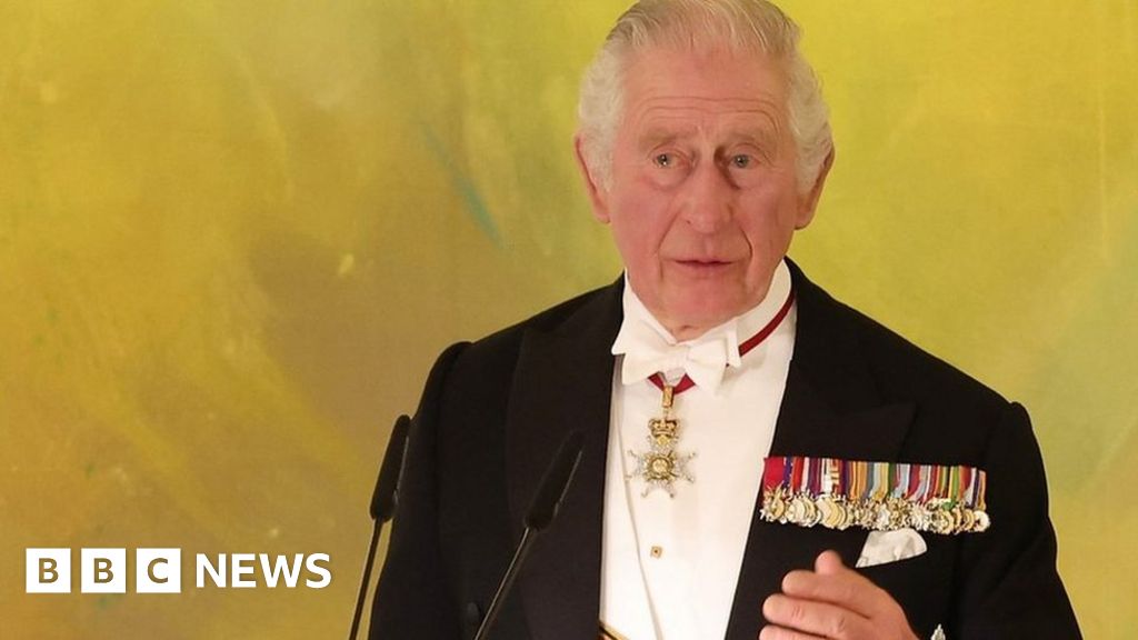 Watch: King Charles speaking German in Berlin - BBC News