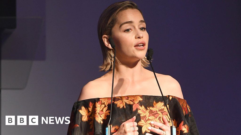 Game of Thrones' Emilia Clarke thanks nurses after father's death - BBC ...