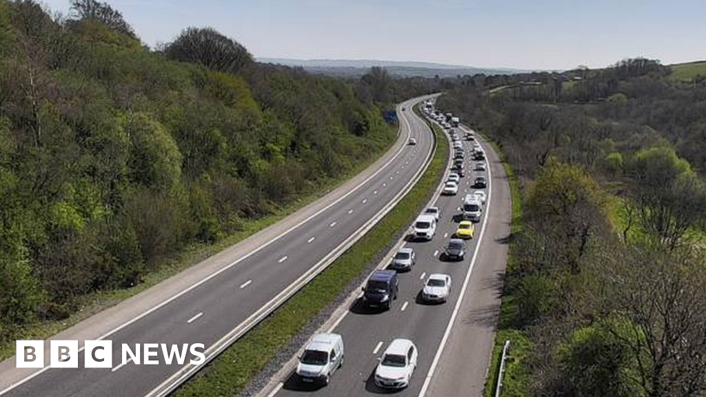 Carmarthenshire A48 crash leaves three injured - BBC News