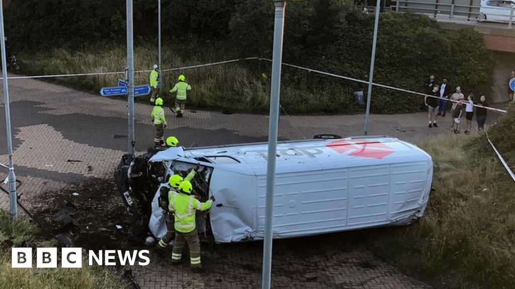 Delivery driver was over the limit when his van crashed in West Bromwich