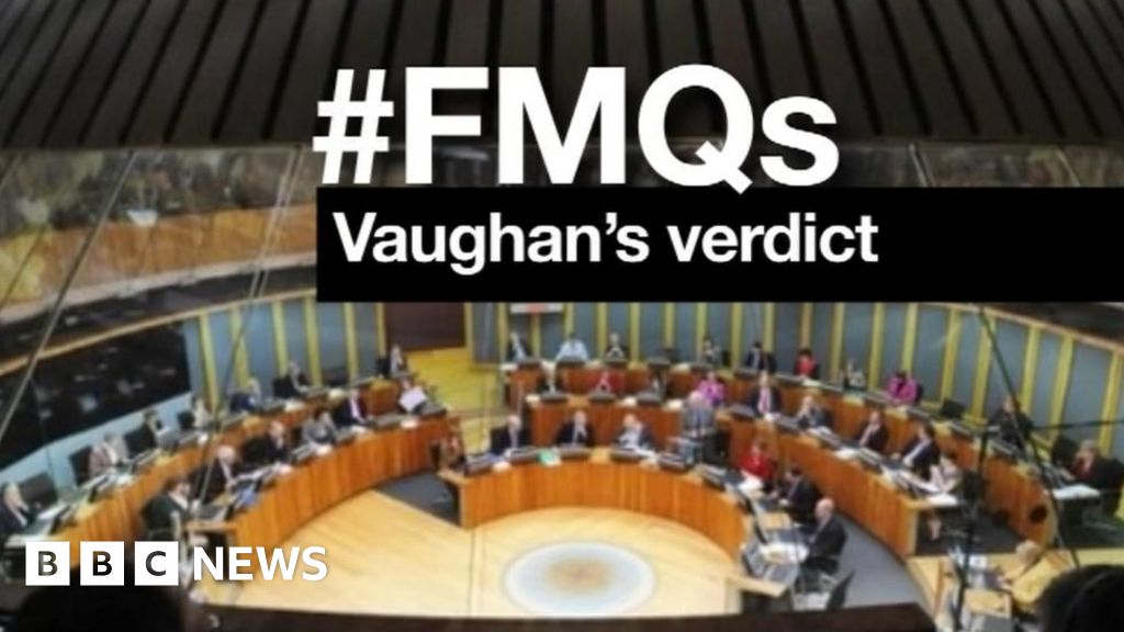 Welsh First Minister's Questions: Vaughan's verdict - BBC News