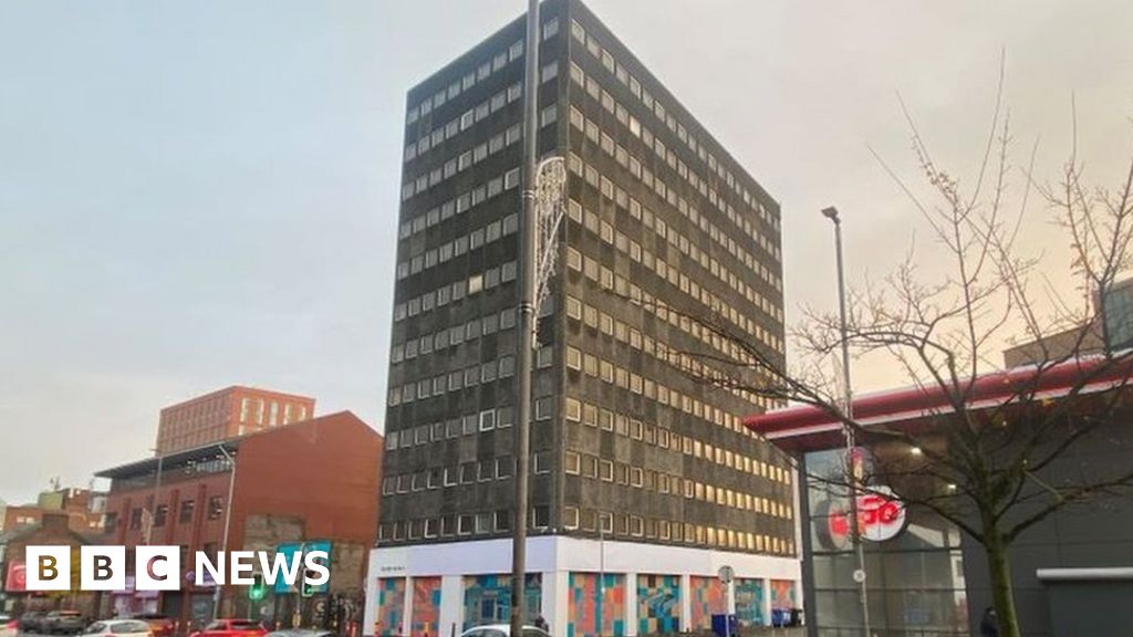 Ugly building in Belfast could be redeveloped under new plans - BBC News