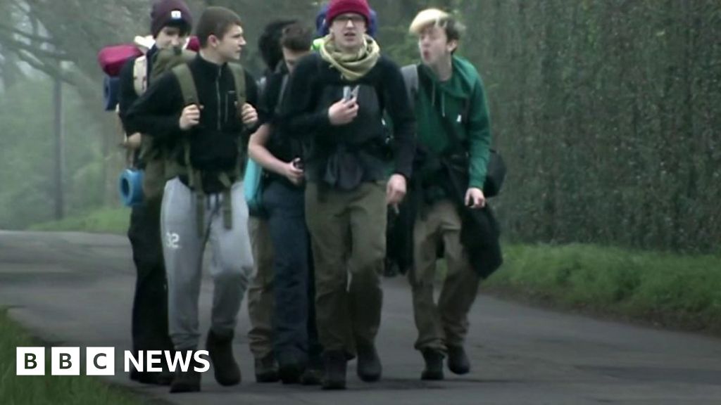 Students take on 82-mile trek for mental health