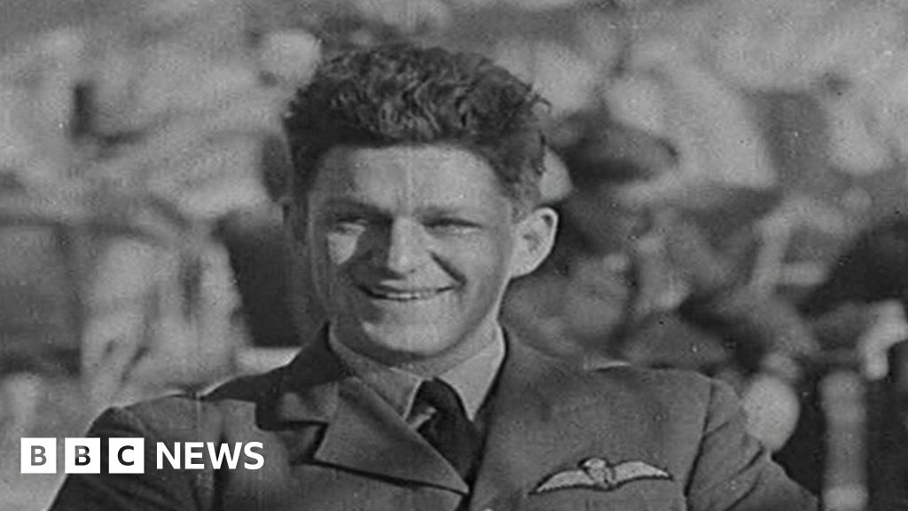 Southampton plaque honours Battle of Britain hero - BBC News