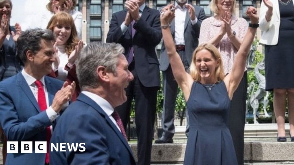 Kim Leadbeater: New Batley and Spen MP takes Commons seat - BBC News