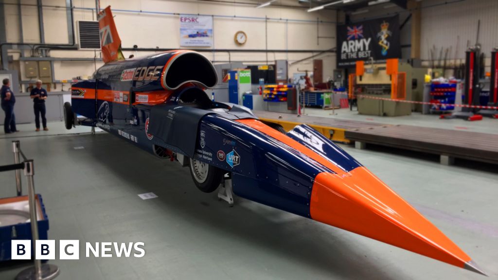 Bloodhound supersonic car project back on track - BBC News