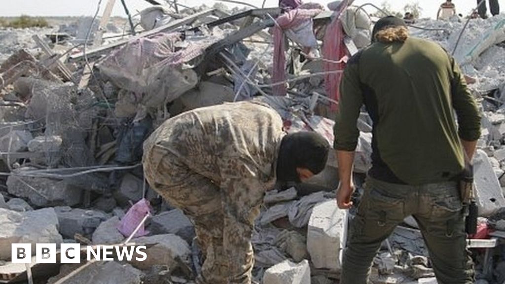 Abu Bakr al-Baghdadi death: US military says two men detained - BBC News