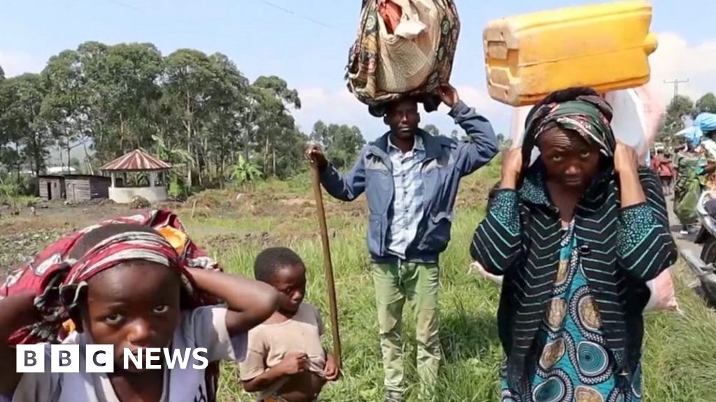 DR Congo violence: Refugees fleeing M23 rebels say they ‘feel powerless’
