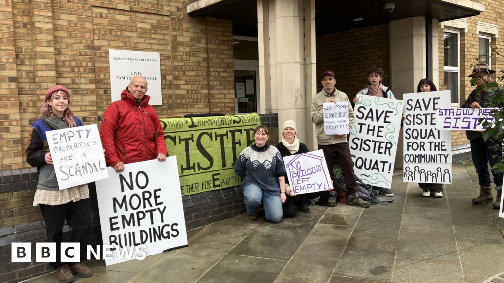 Stroud Community centre squatters face eviction - BBC News