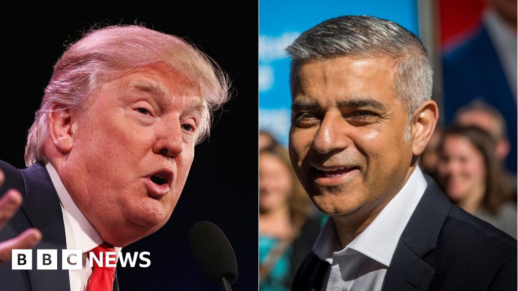 Donald Trump 'playing into the hands of Daesh' says Khan - BBC News