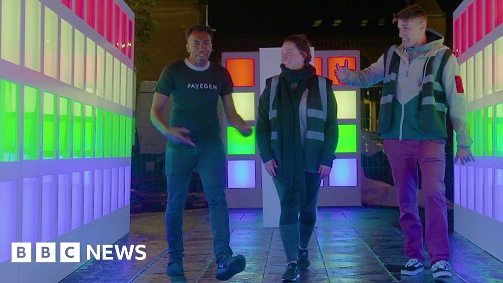 'Largest' energy-generating walkway unveiled and other news - BBC News