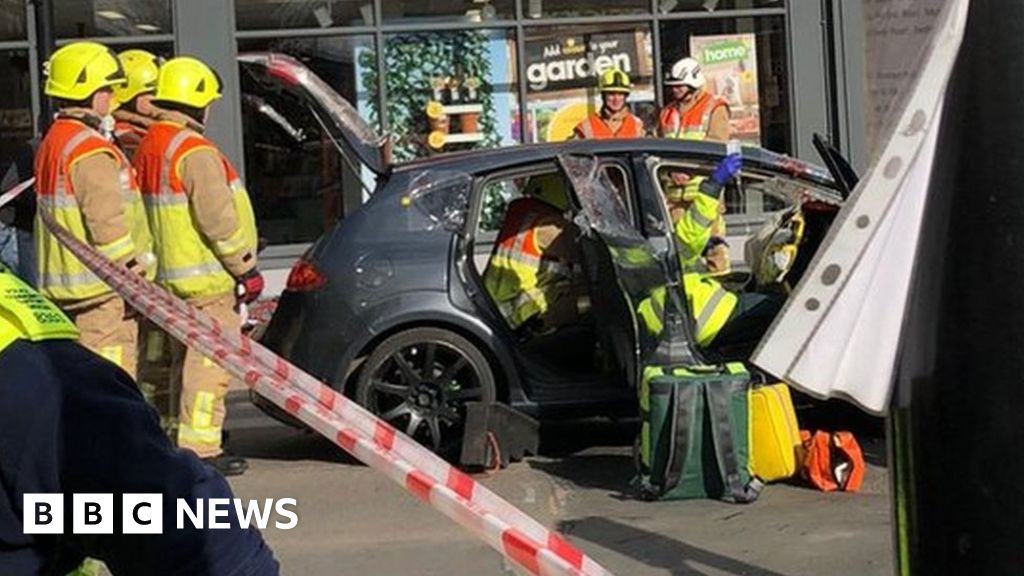Raised manhole in Bedford causes airbag injury