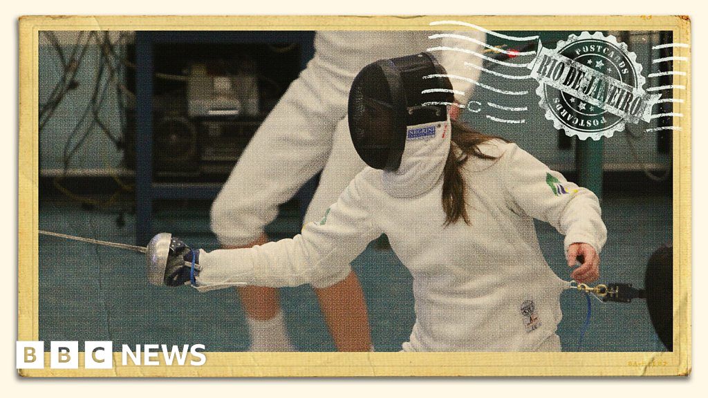 What a Rio Games means to the Brazilian fencer from New York - BBC News