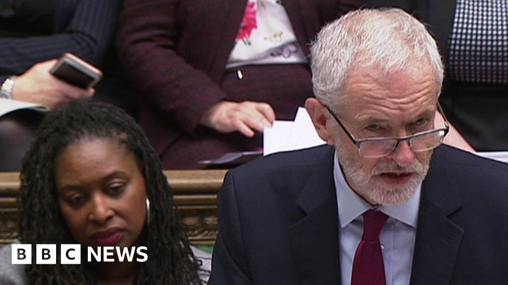 Brexit Corbyn Reaction To May Statement On Eu Deal