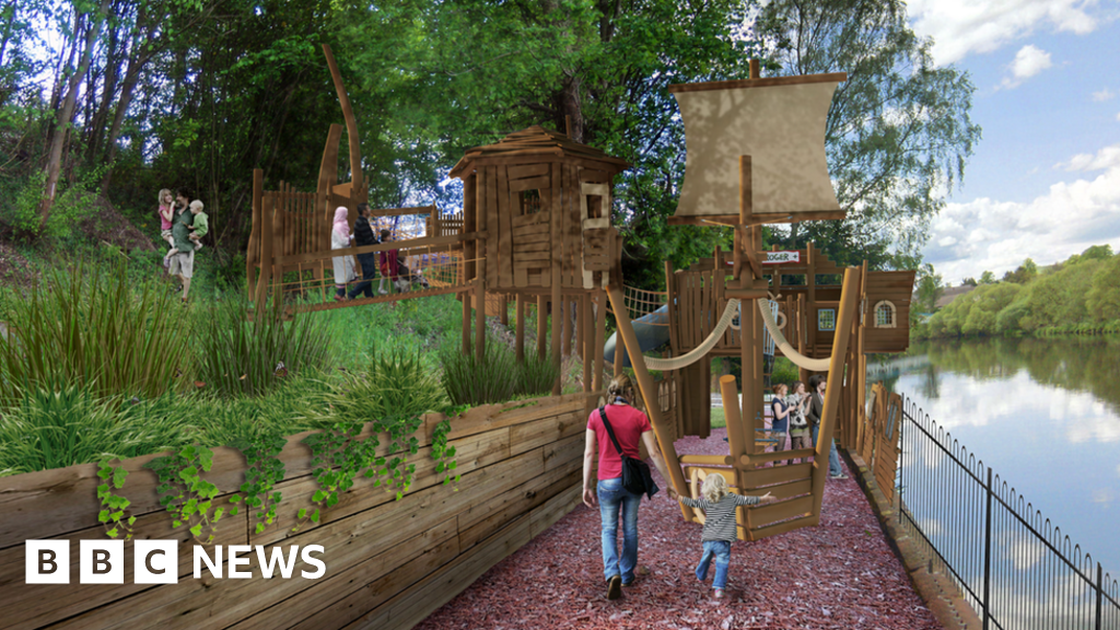 Moat Brae Peter Pan pirate ship plans approved - BBC News