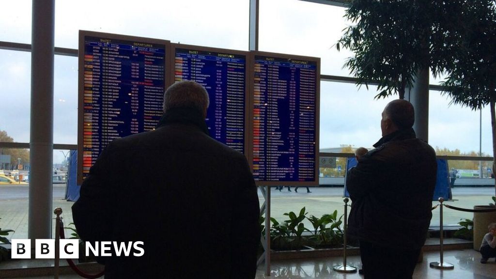 Ban due on direct flights between Russia and Ukraine - BBC News