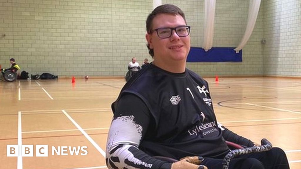 Wheelchair rugby is life changing, says player - BBC News