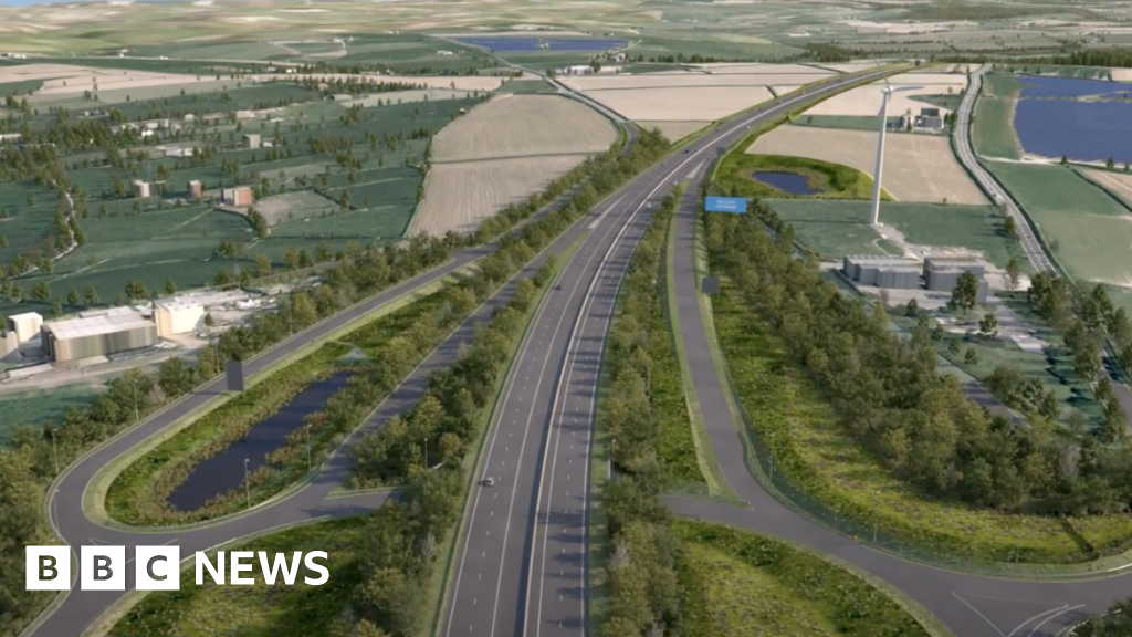 A30 works: Disruption expected as Chiverton Cross road moved - BBC News