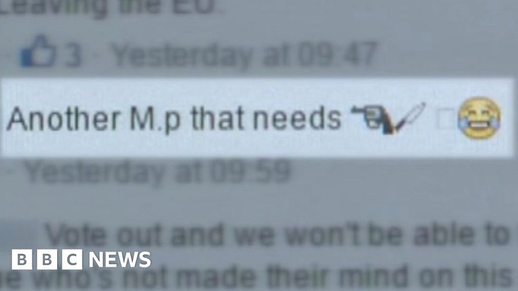 Arrest over Facebook post threatening MP - BBC News