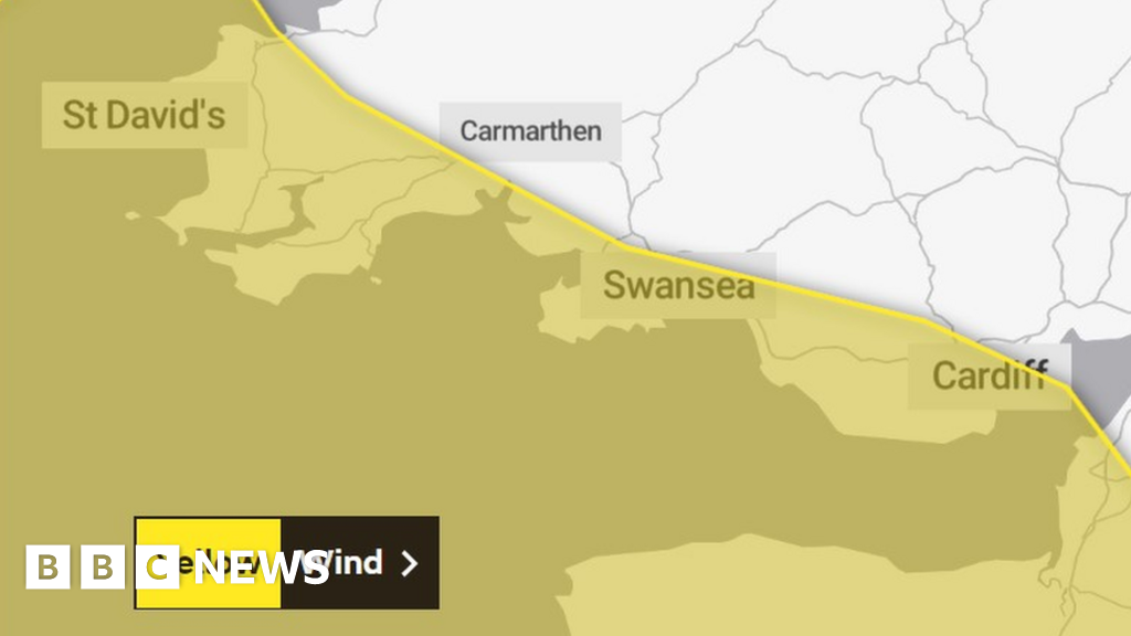 Wales weather: Yellow wind warning this weekend - BBC News
