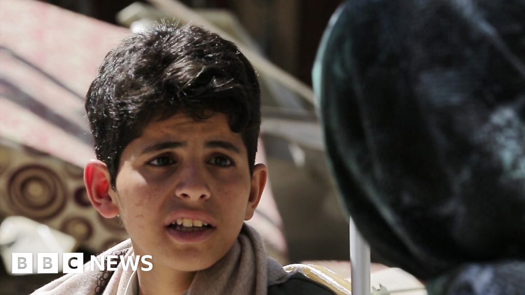 Yemen: 'I wanted to fly and escape bombing' - BBC News