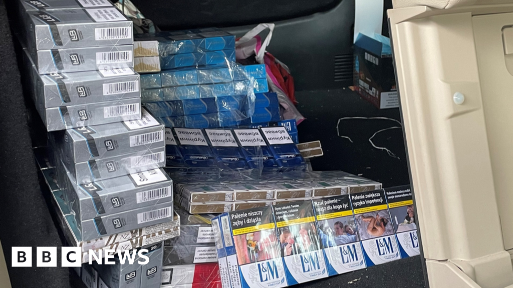 Staffordshire raids uncover illegal vapes and tobacco products - BBC News