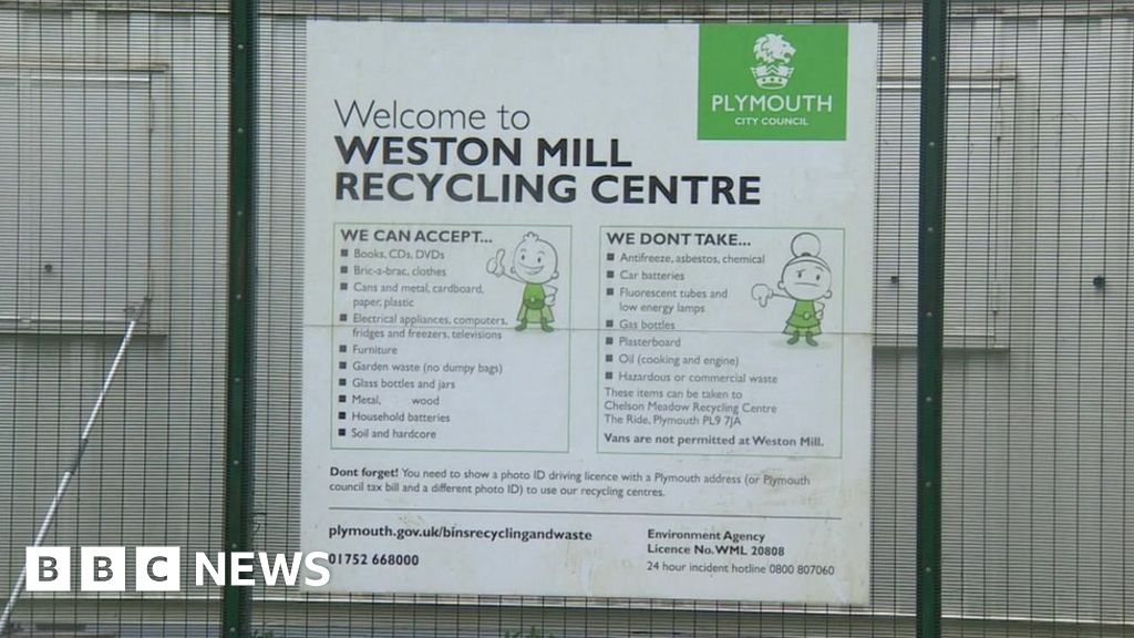 Coronavirus: Recycling centres stay open in Devon and Cornwall - BBC News